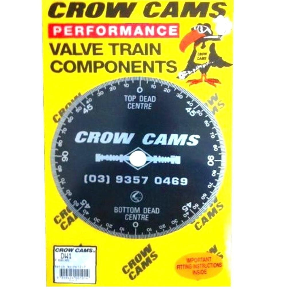CROWCAMS CAMSHAFT DEGREE WHEEL – Mace Engineering Group