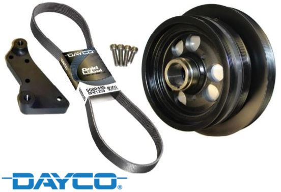 POWERBOND OVERDRIVE POWER PULLEY KIT TO SUIT HSV LSA SUPERCHARGED 6.2L ...